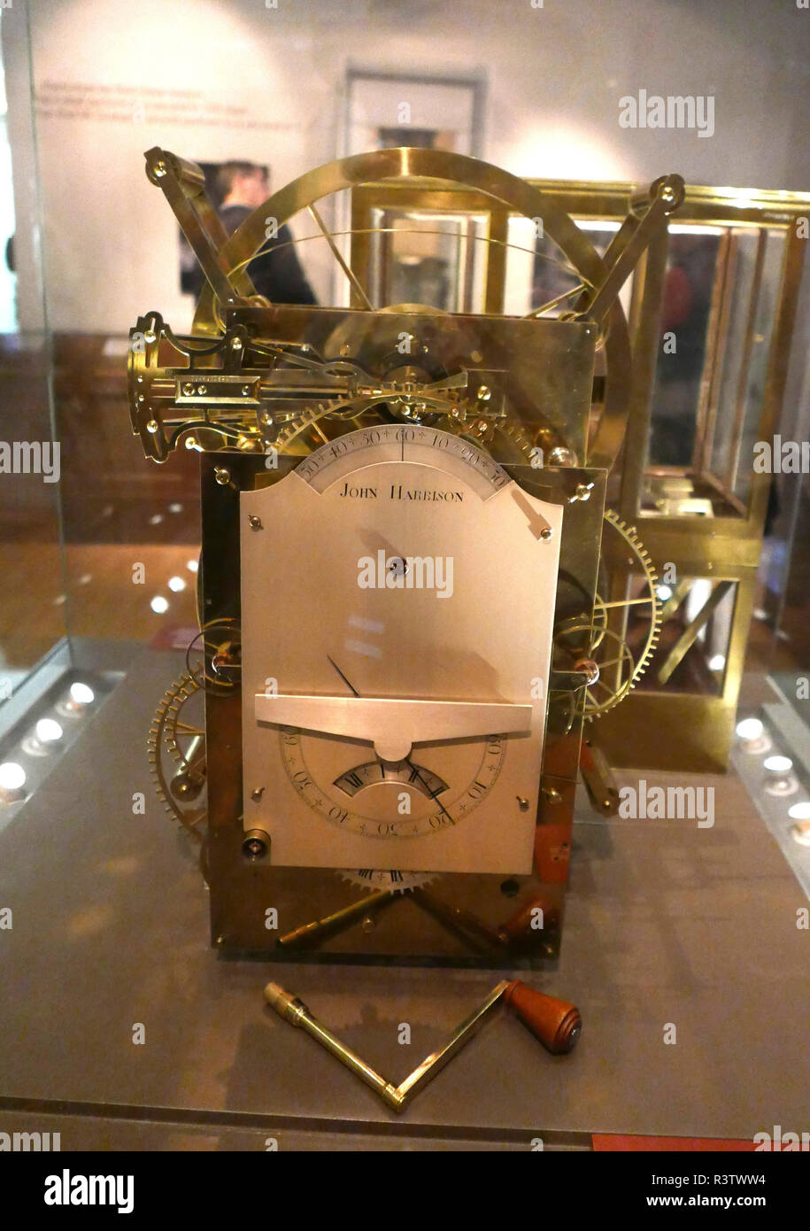 John Hudson's third time keeper in the Royal Observatory Stock Photo ...