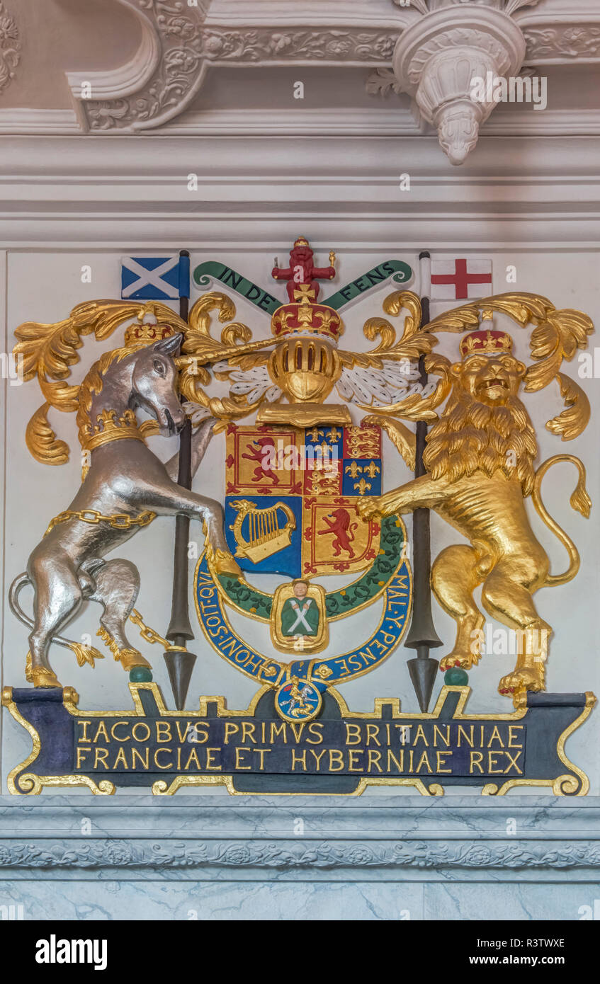 Europe, Great Britain, Scotland, Edinburgh. Edinburgh Castle, Royal ...