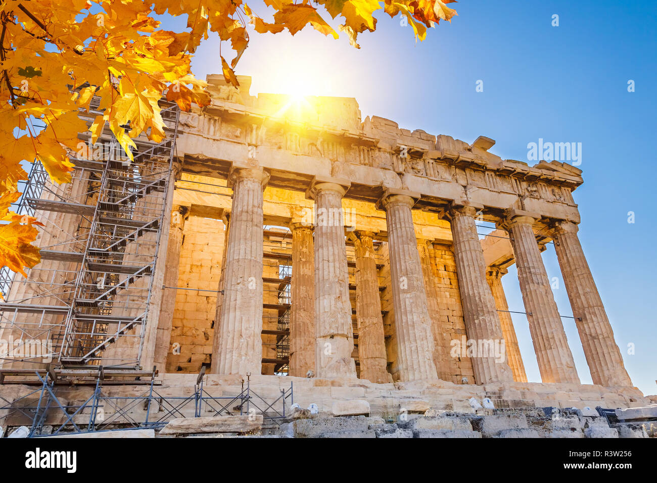 Acropolis fall hi-res stock photography and images - Alamy