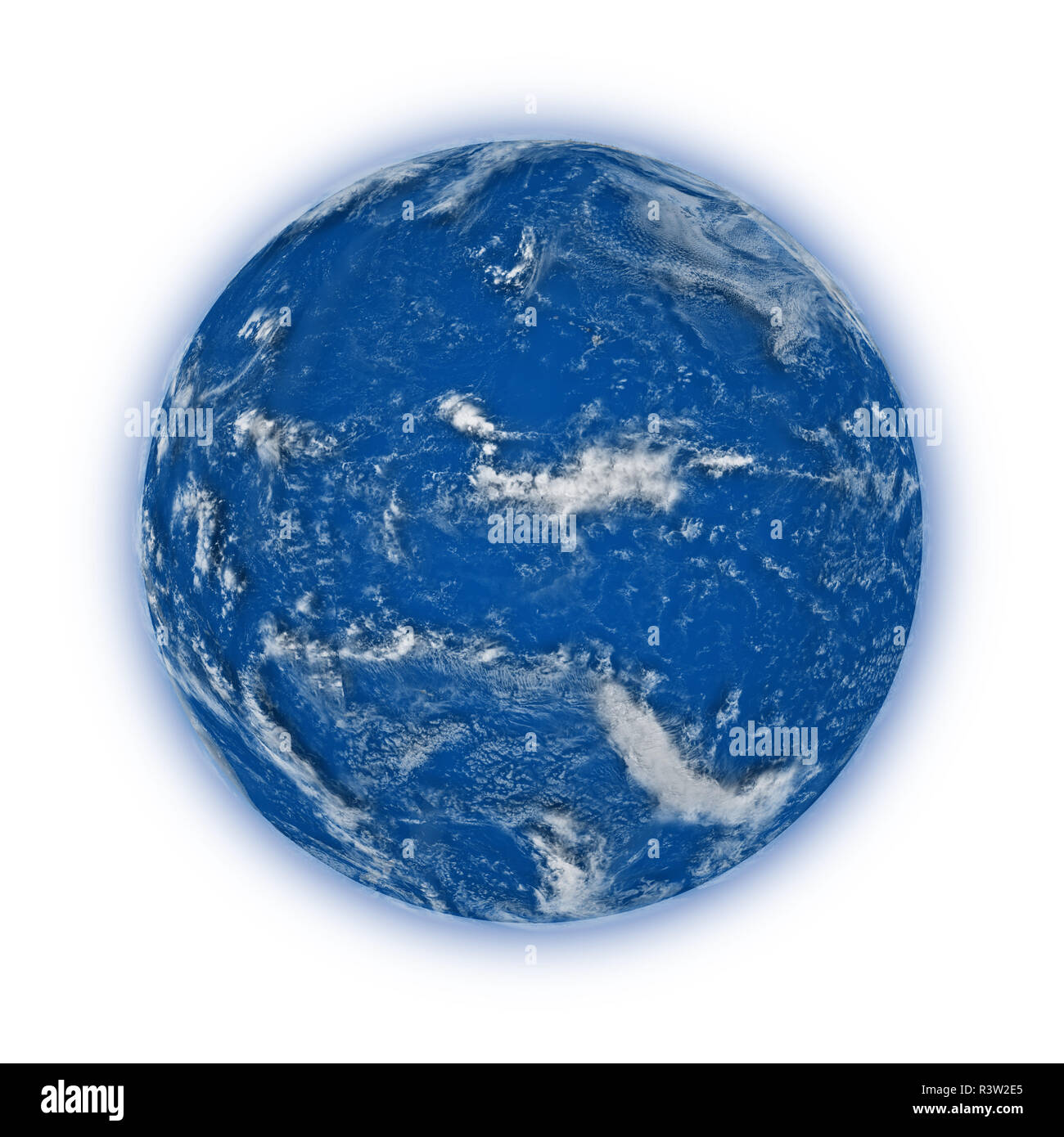 Pacific ocean globe hi-res stock photography and images - Alamy