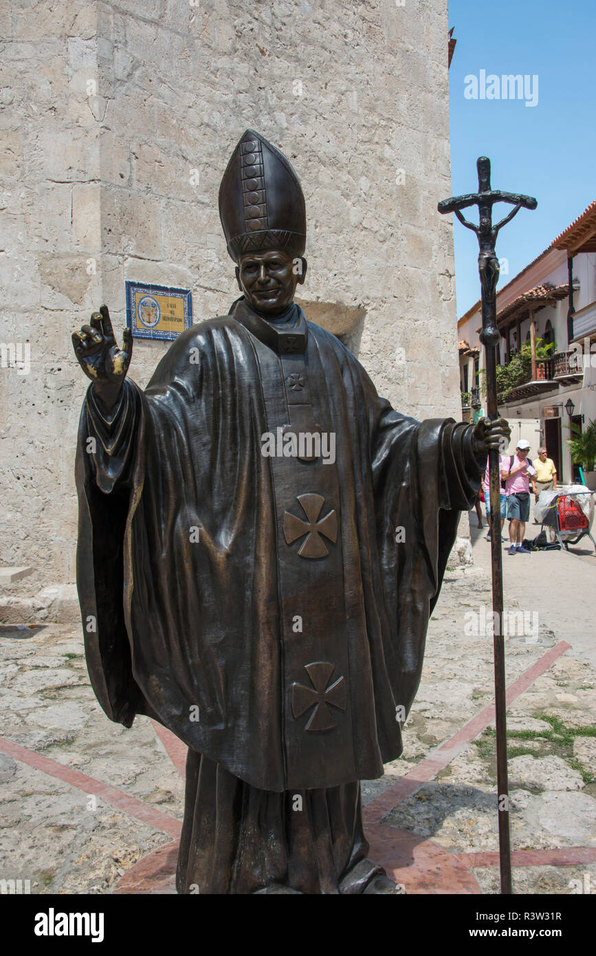 Colombia, Cartagena. Cartagena's Cathedral, Basilica Santa Catalina de ...