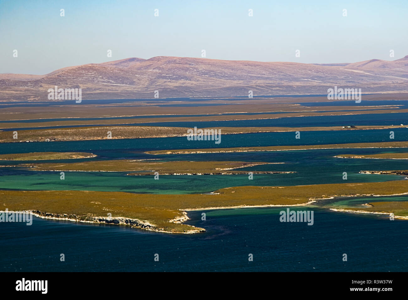 Falkland islands aerial hi-res stock photography and images - Alamy