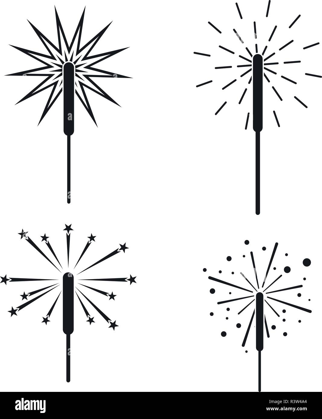 Bonfire fireworks Cut Out Stock Images & Pictures - Alamy