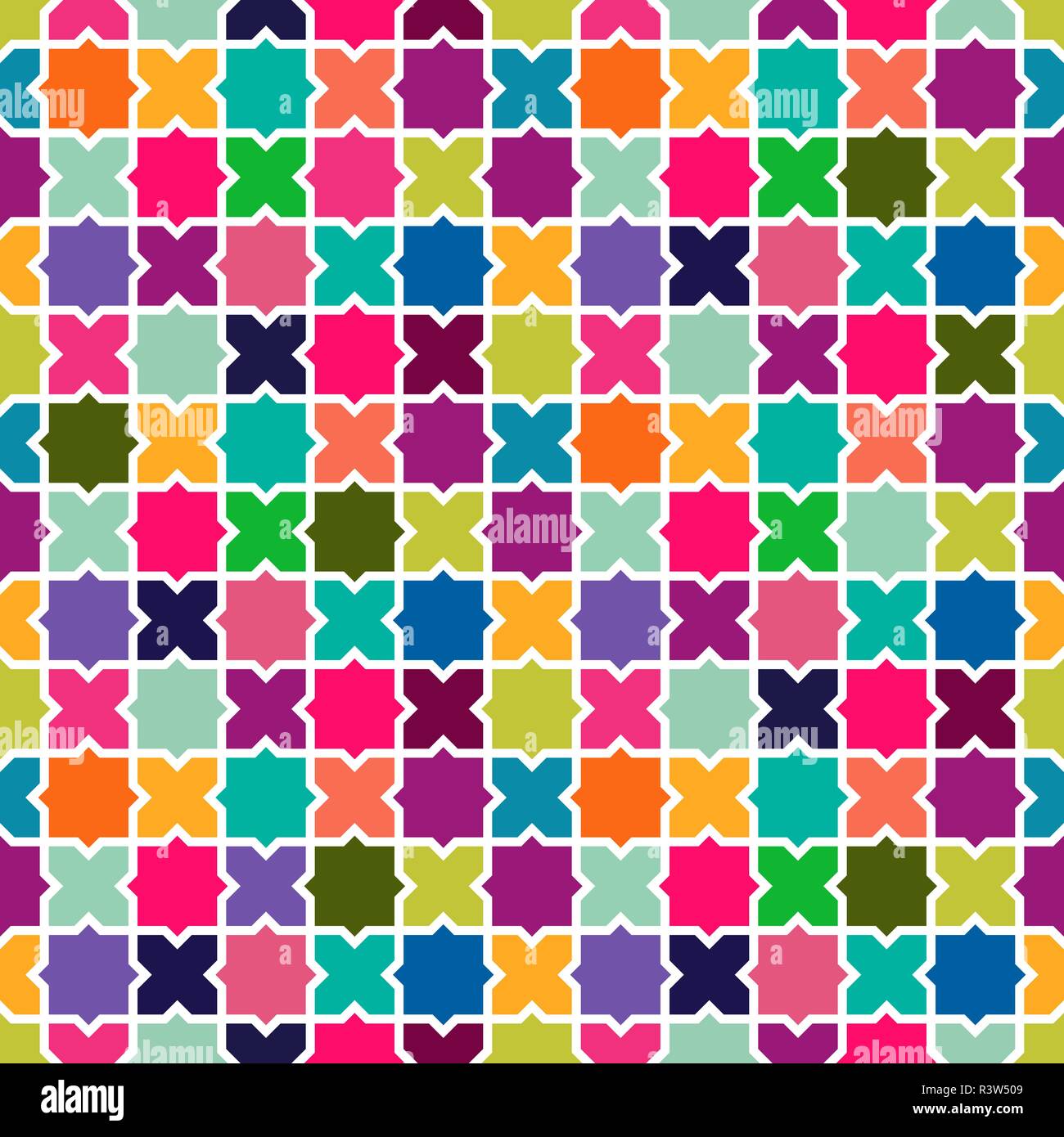 Abstract colorful mosaic pattern background Stock Photo - Alamy