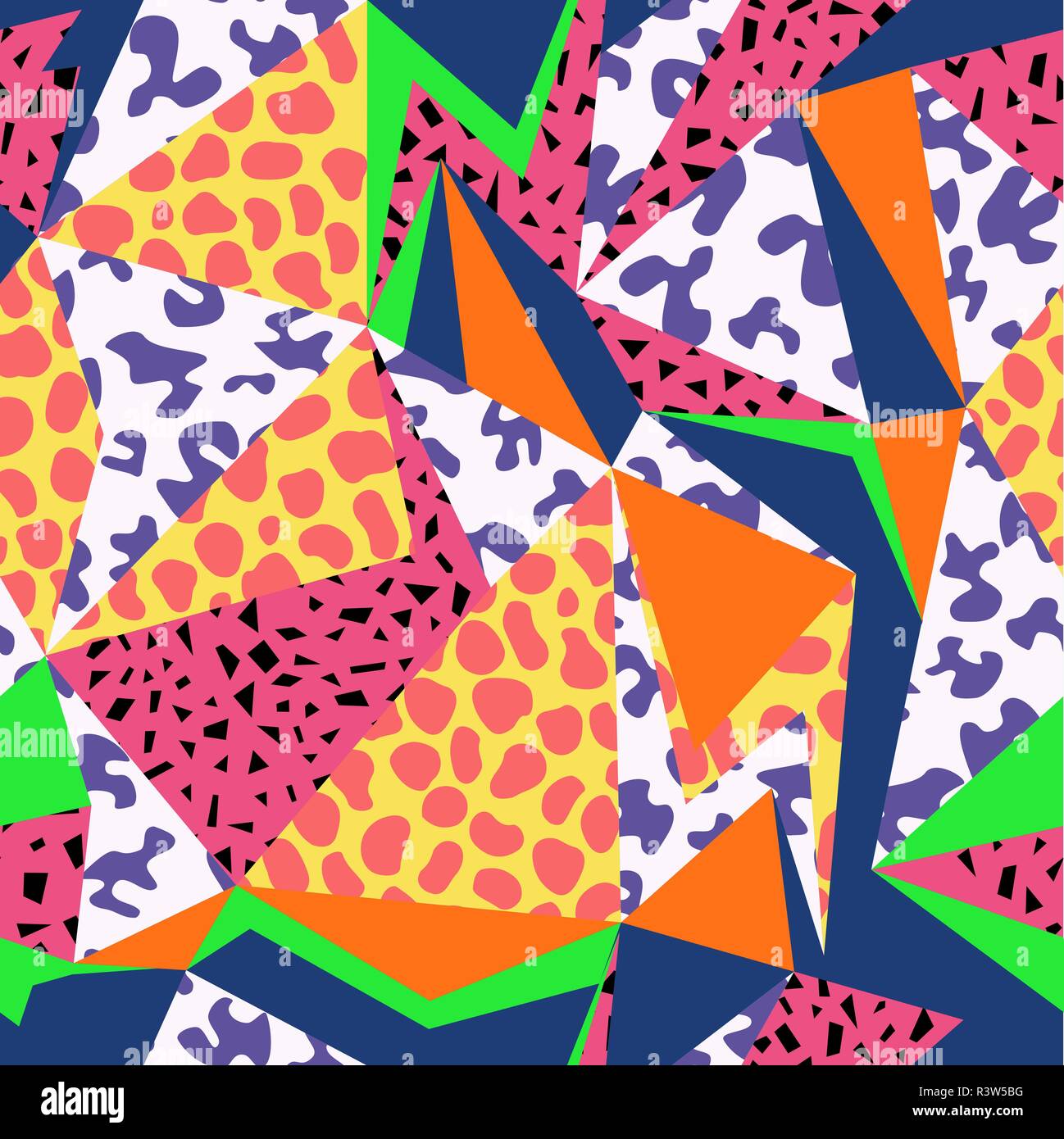 Retro 80s seamless pattern background Stock Photo - Alamy Retro 80s seamless pattern background Stock Photo - Alamy
