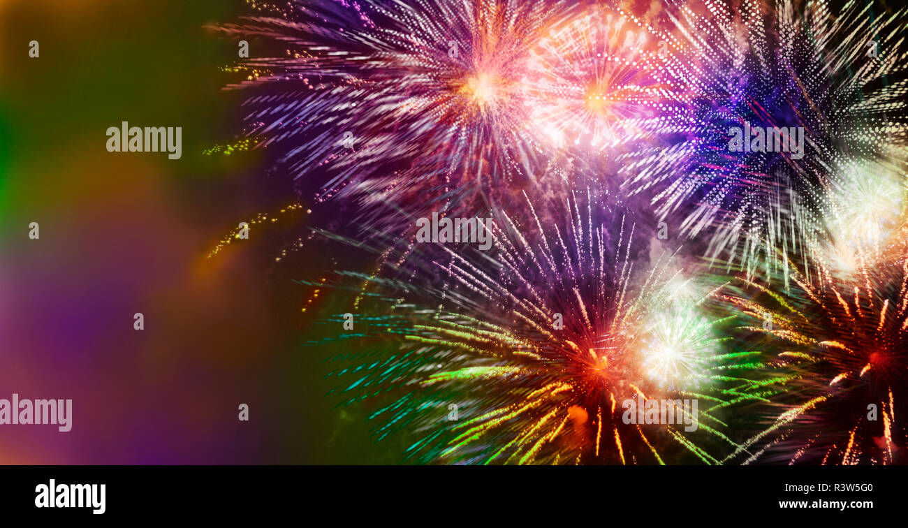 firework lights colorful glitter Stock Photo - Alamy