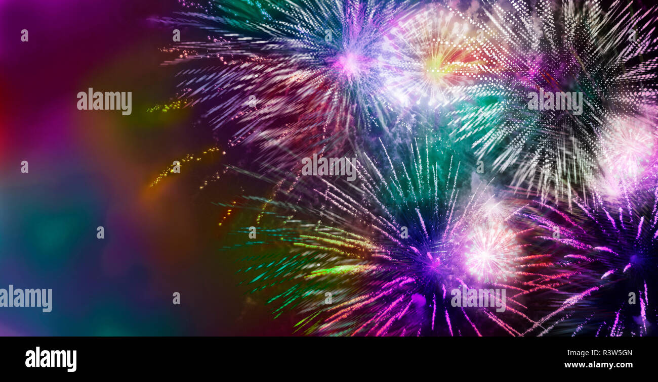 firework lights colorful glitter Stock Photo - Alamy