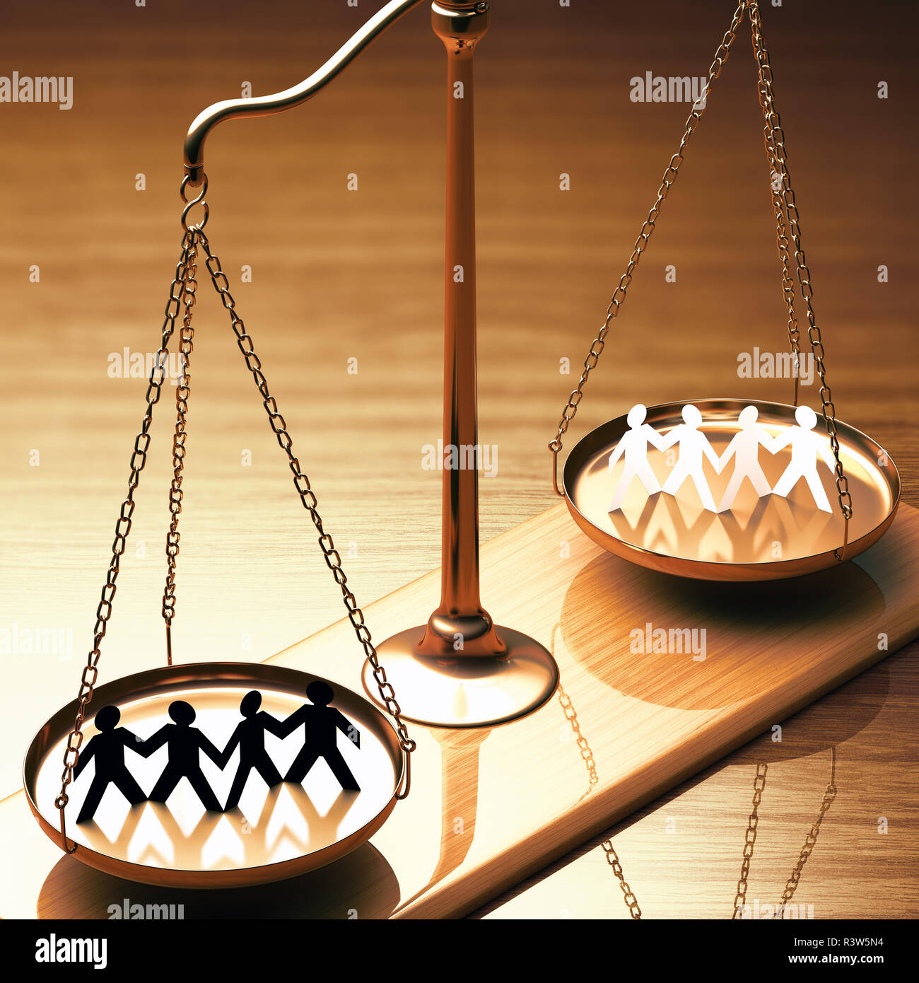 Equality Of Races Stock Photo - Alamy