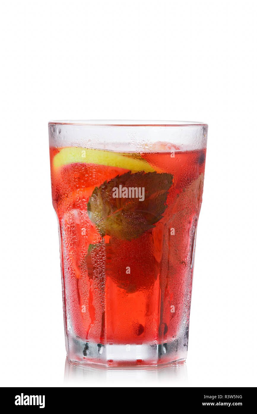 Red mojito Cut Out Stock Images & Pictures - Alamy