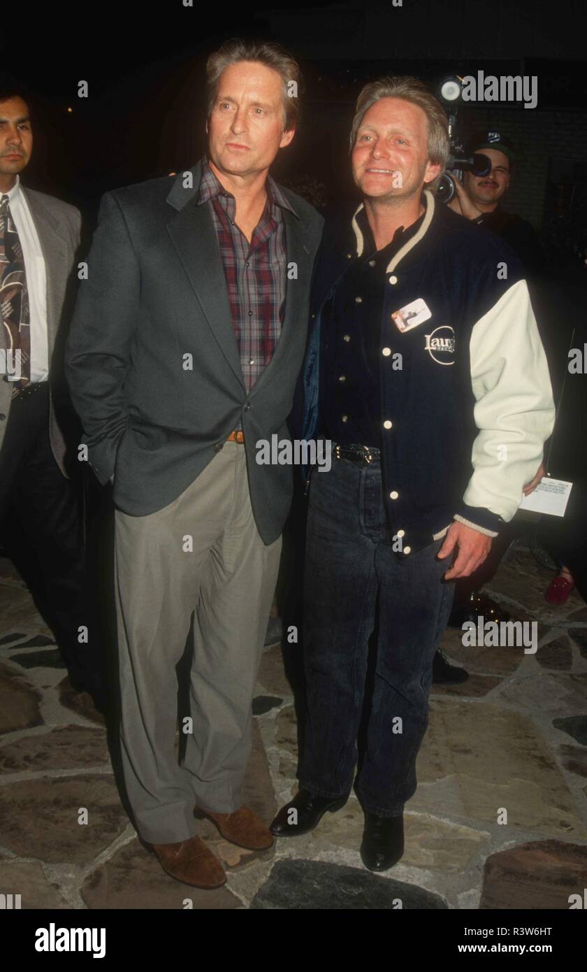 WESTWOOD, CA - FEBRUARY 22: Actors/brothers Michael Douglas and Eric ...