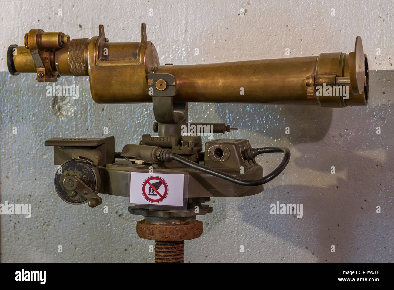 USA, Alaska, Kodiak, Kodiak Military History Museum. Instrument Used to ...