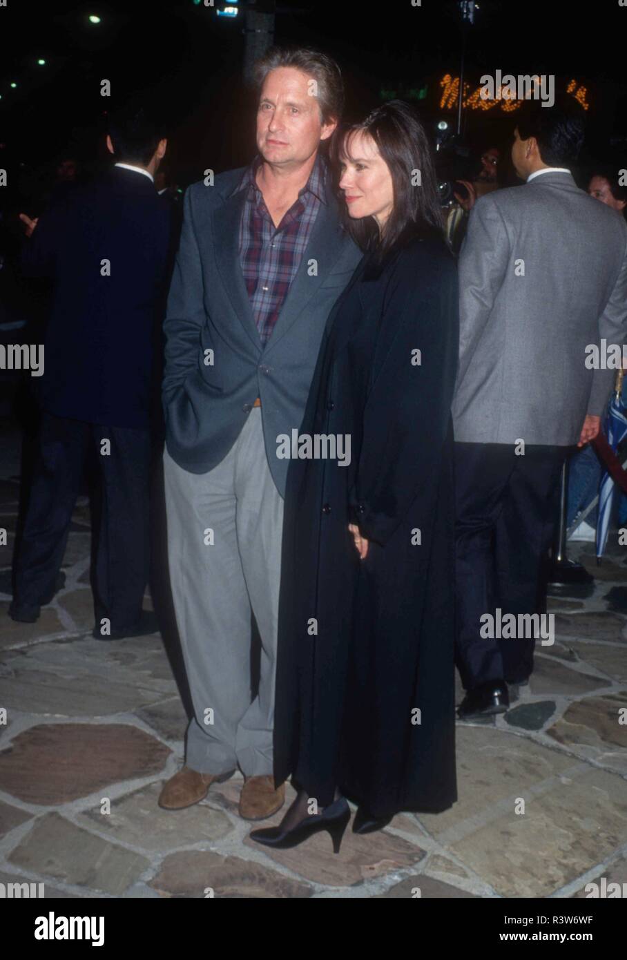 WESTWOOD, CA - FEBRUARY 22: Actor Michael Douglas and actress Barbara ...