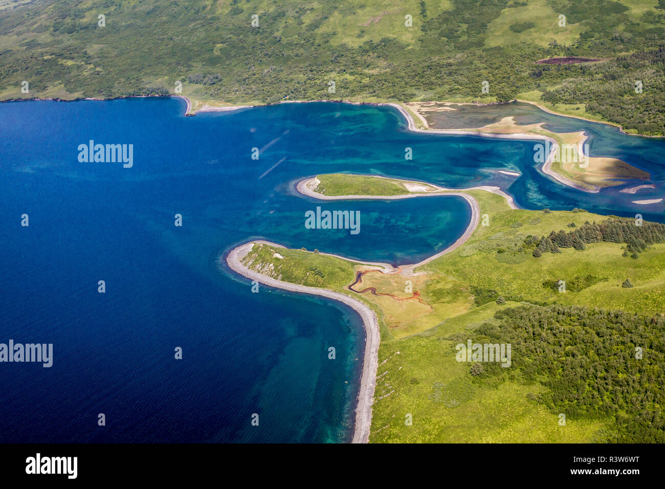 Landscape on the island of kodiak hi-res stock photography and images ...