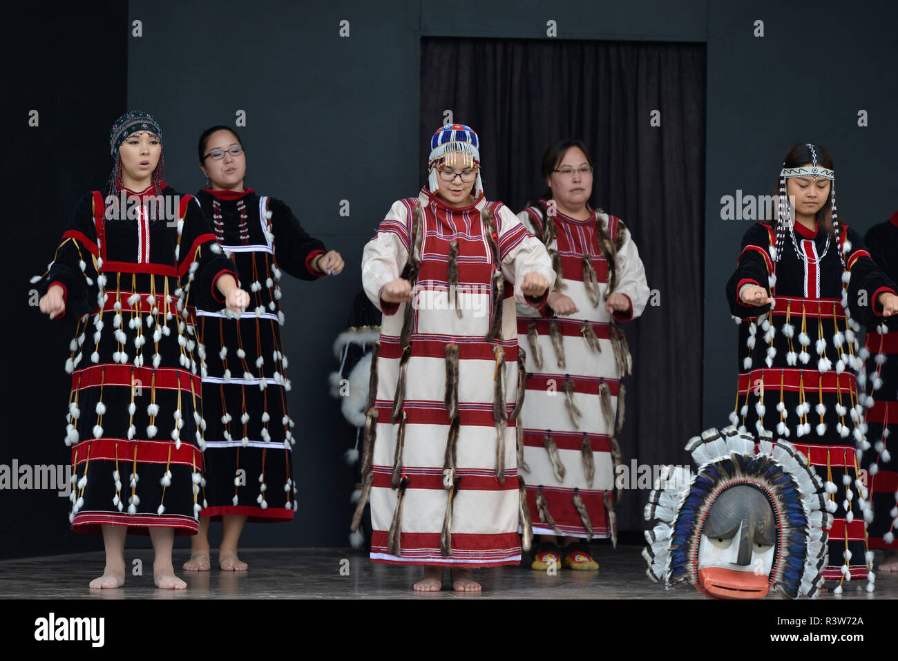 Native American Dancers, Palmer, Alaska, USA Stock Photo - Alamy