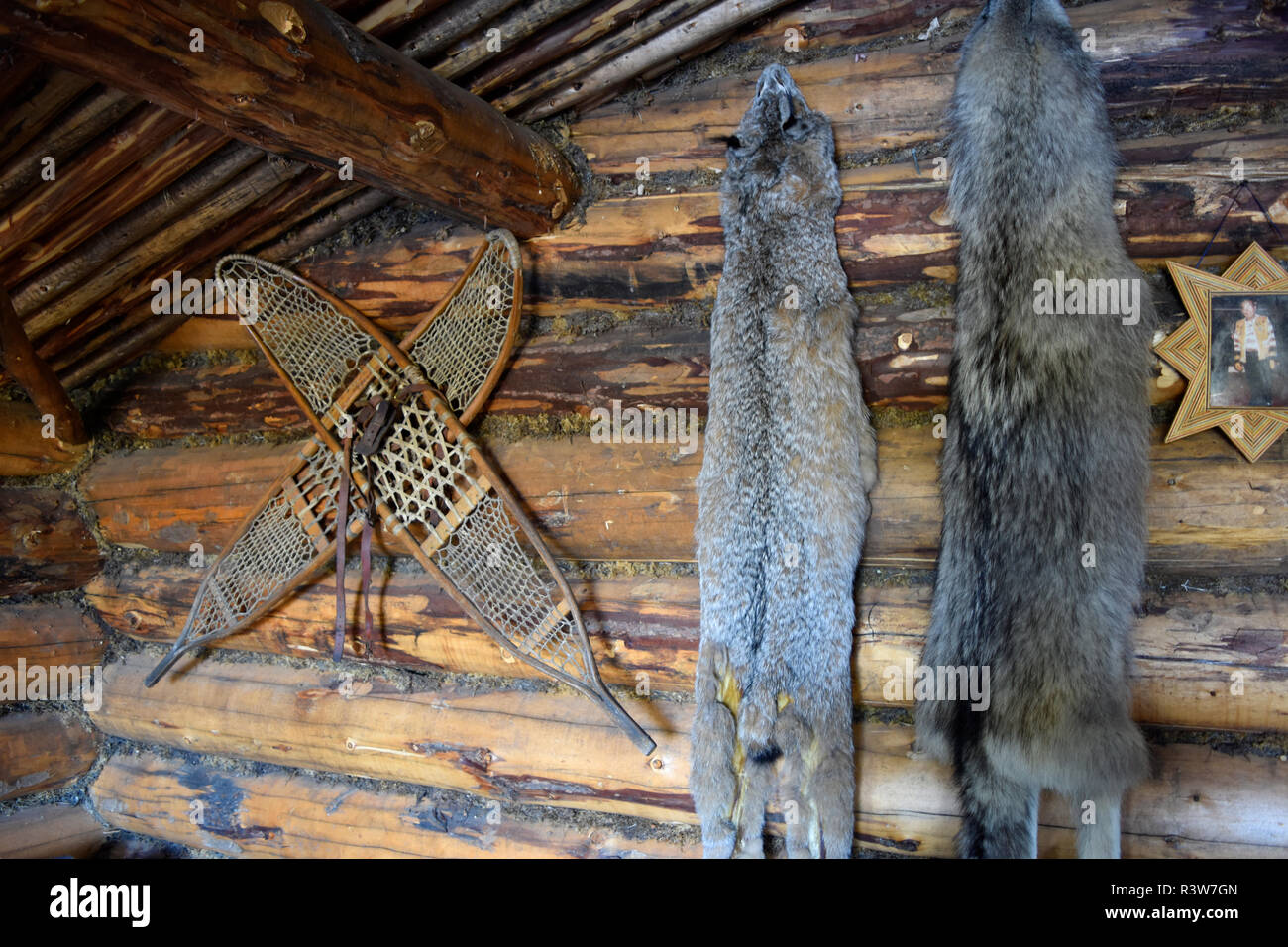 Trappers cabin hi-res stock photography and images - Alamy