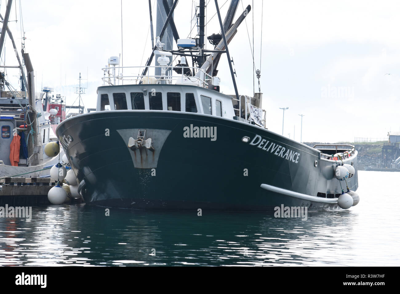USA, Alaska, Homer boat harbor Stock Photo - Alamy