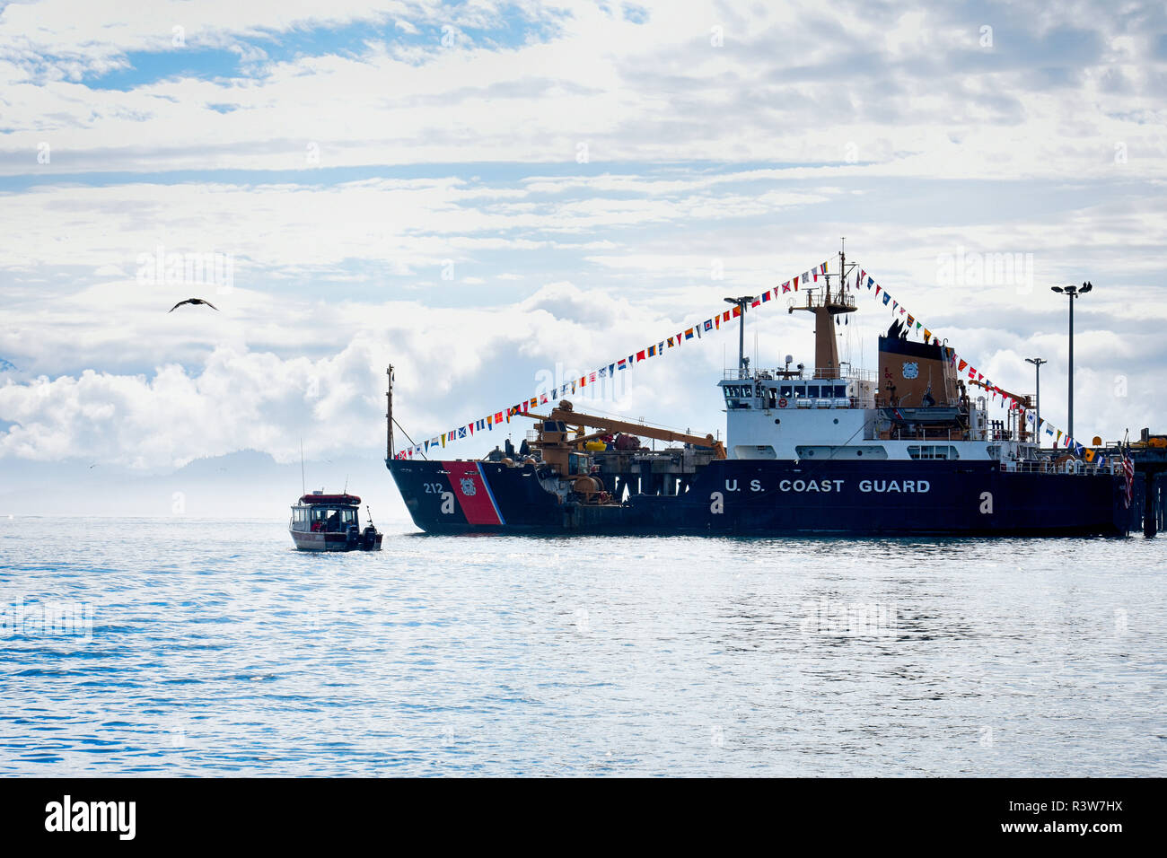 USA, Alaska, Homer boat harbor Stock Photo - Alamy