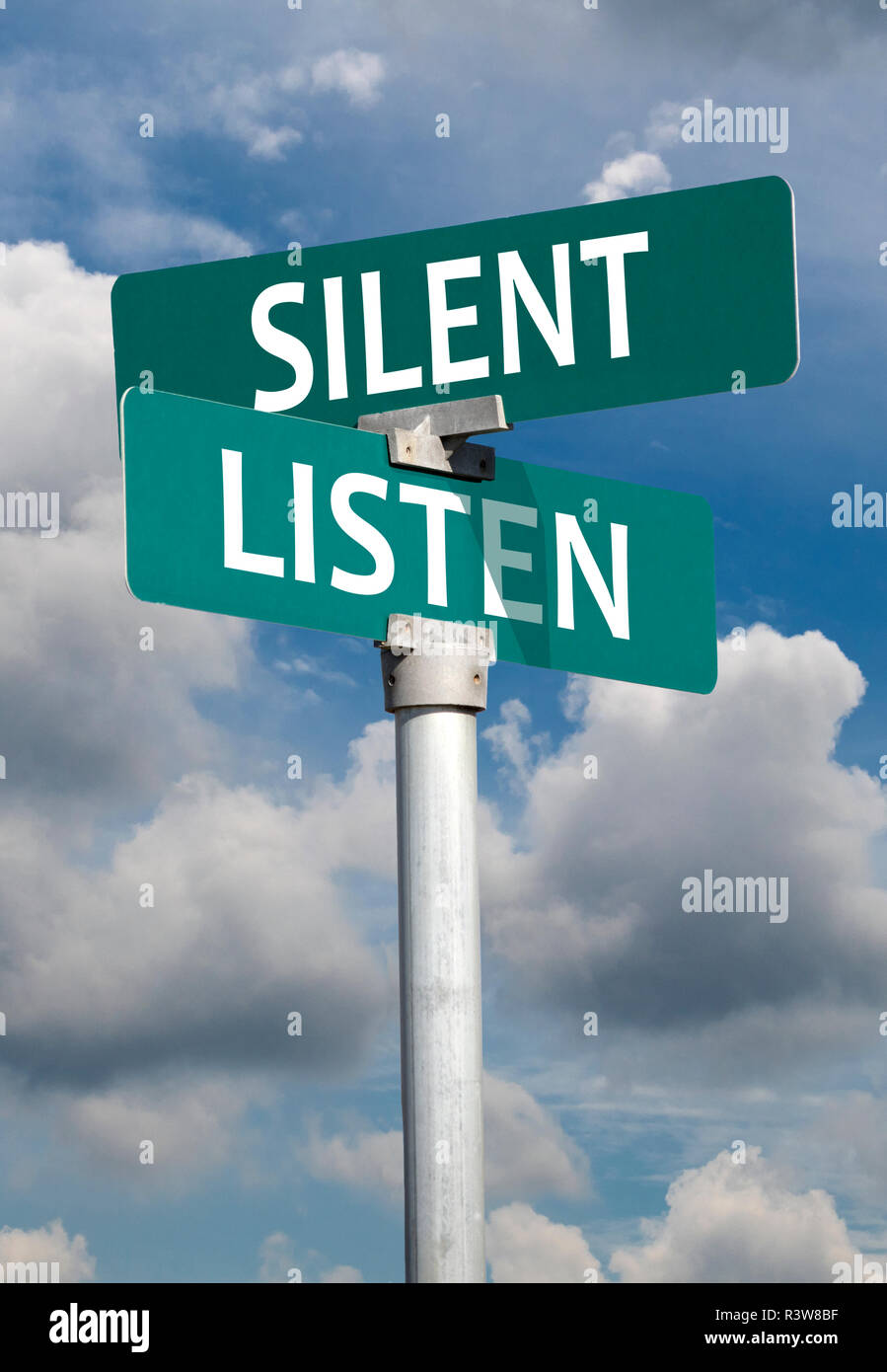 Hear see be silent hi-res stock photography and images - Alamy