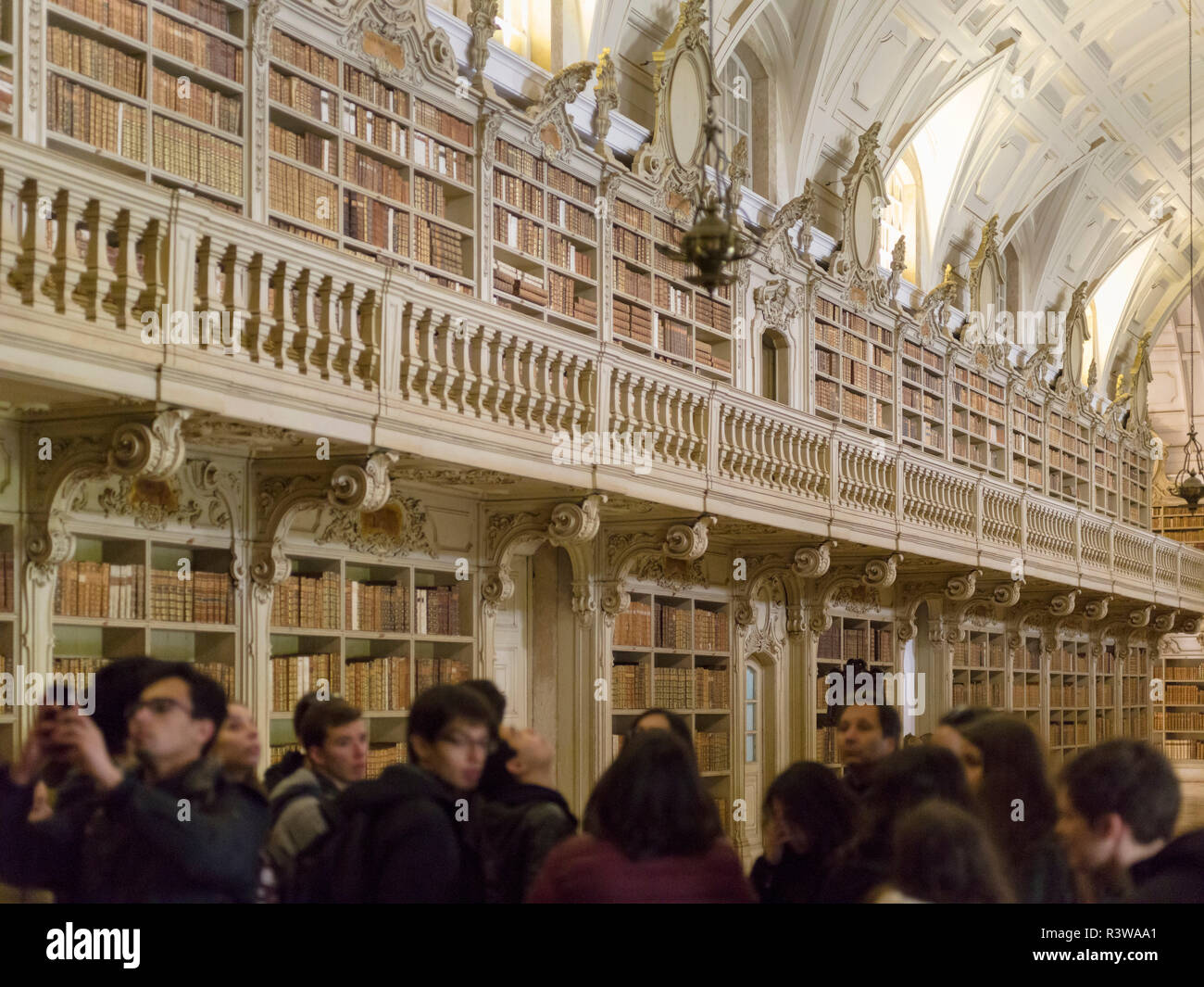 Palacio Nacional de Mafra (Palace of Mafra) the most monumental palace ...