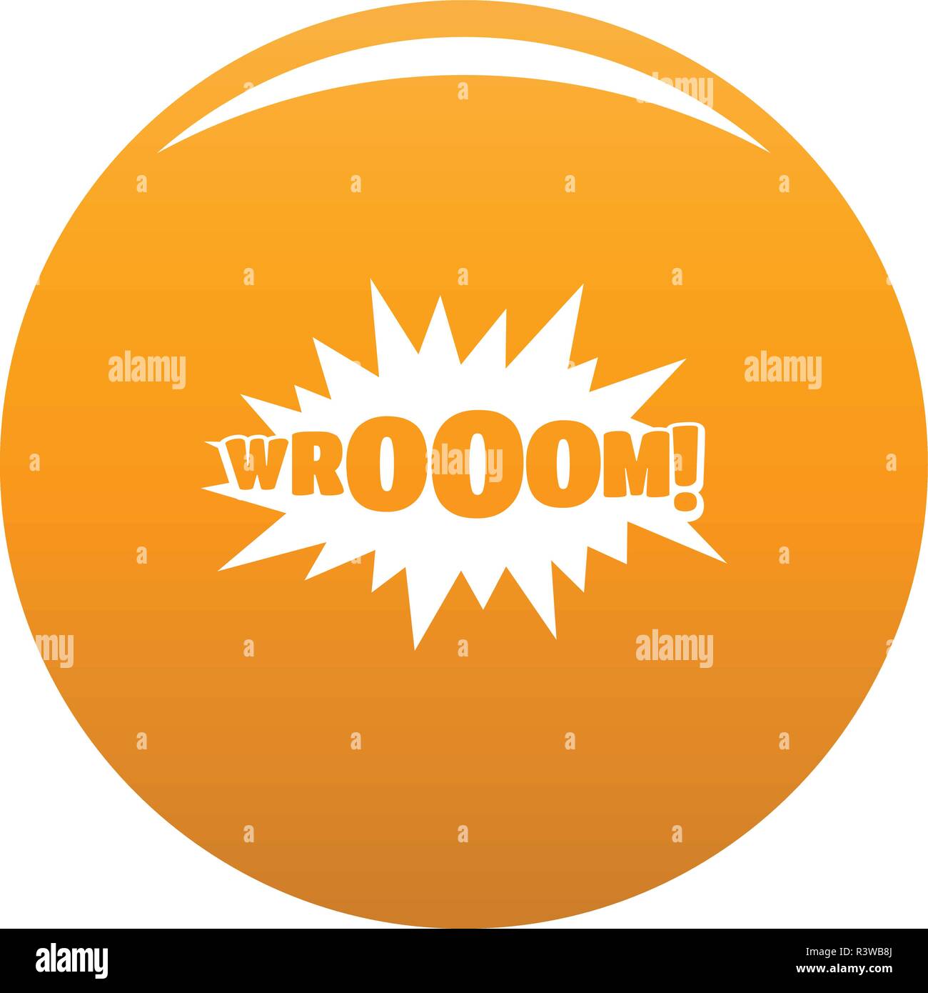 Comic boom sticker icon. Simple illustration of comic boom sticker ...