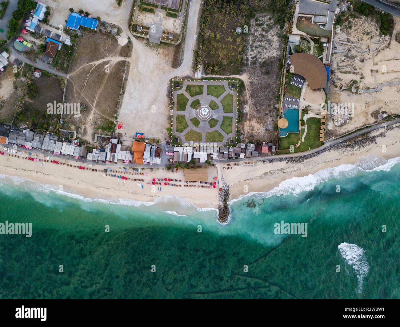 Indonesia, Bali, Aerial view of Pandawa beach Stock Photo - Alamy
