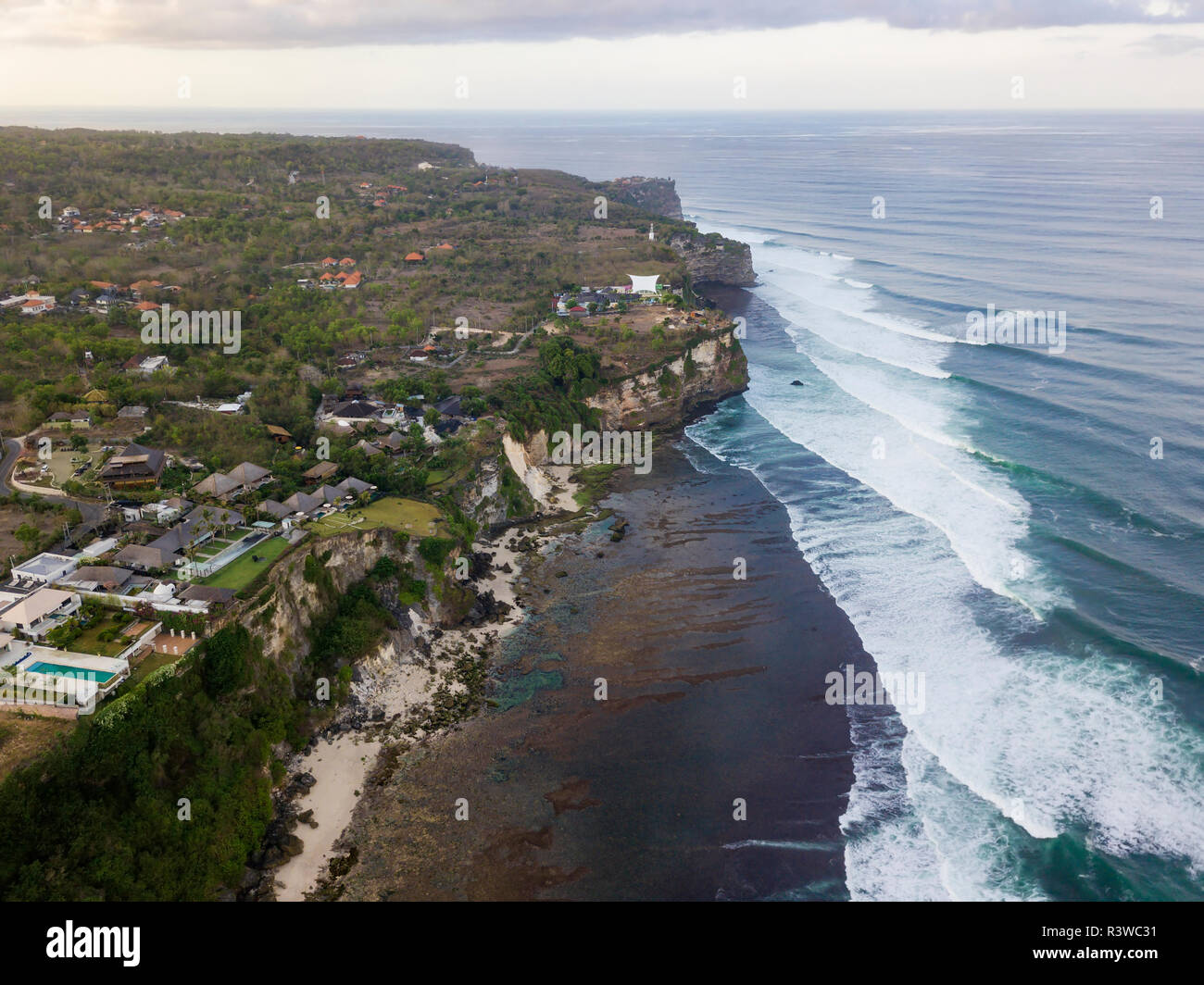Indonesia, Bali, Aerial view of Uluwatu beach Stock Photo - Alamy
