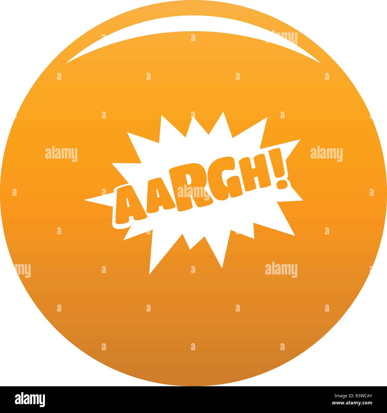 Comic boom retro icon. Simple illustration of comic boom retro vector ...