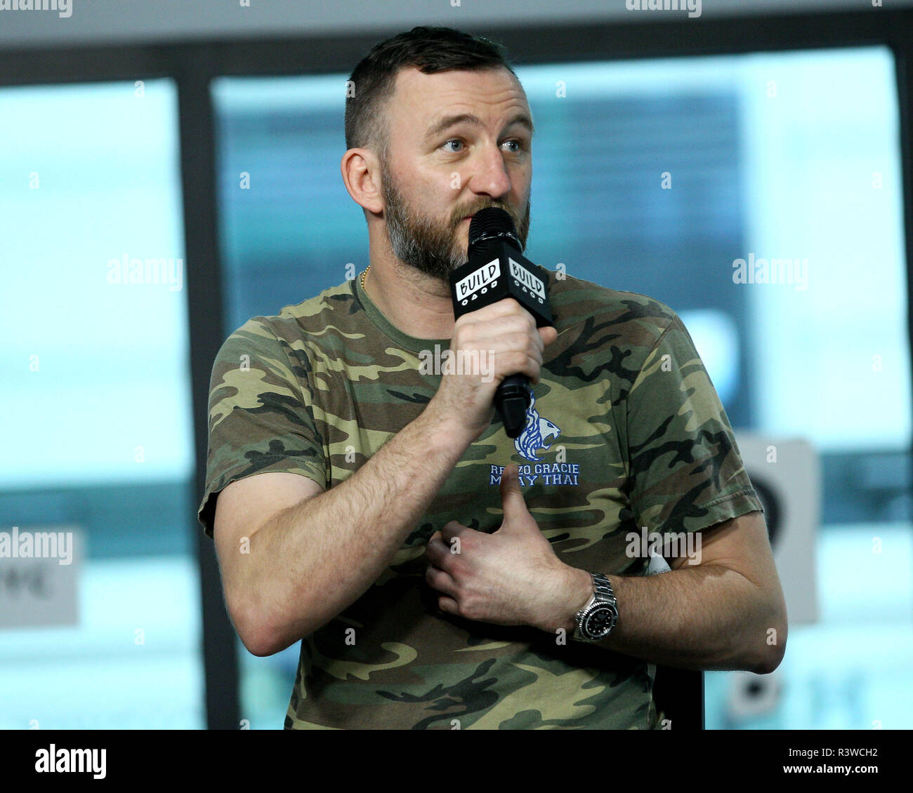 NEW YORK, NY - SEPTEMBER 14: Build presents actor Jamie Crowder ...