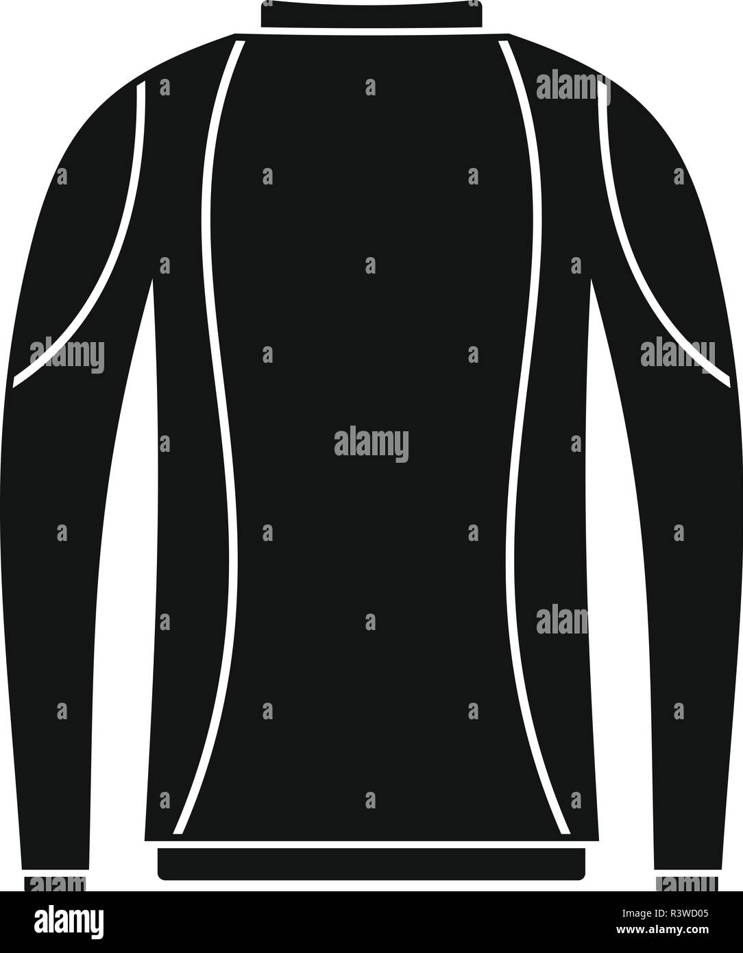 Thermo clothes icon. Simple illustration of thermo clothes vector icon ...