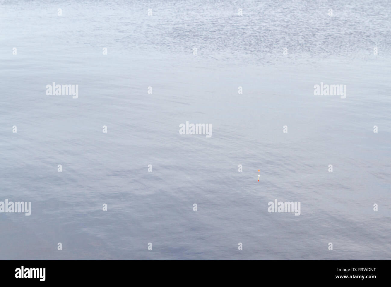 The surface of the water with a float in the summer Stock Photo - Alamy