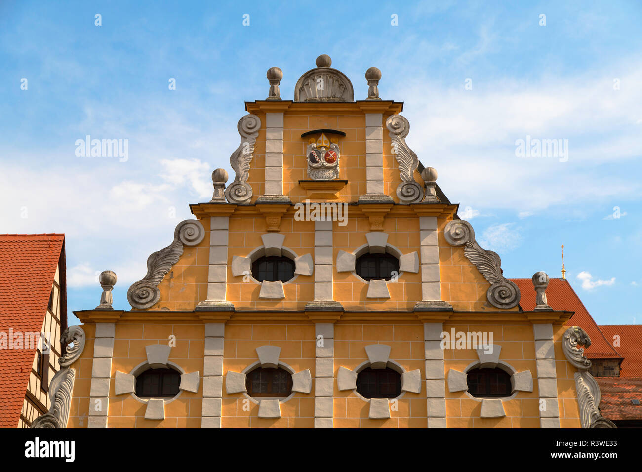 Traditional building, Bamberg (UNESCO World Heritage Site), Bavaria ...