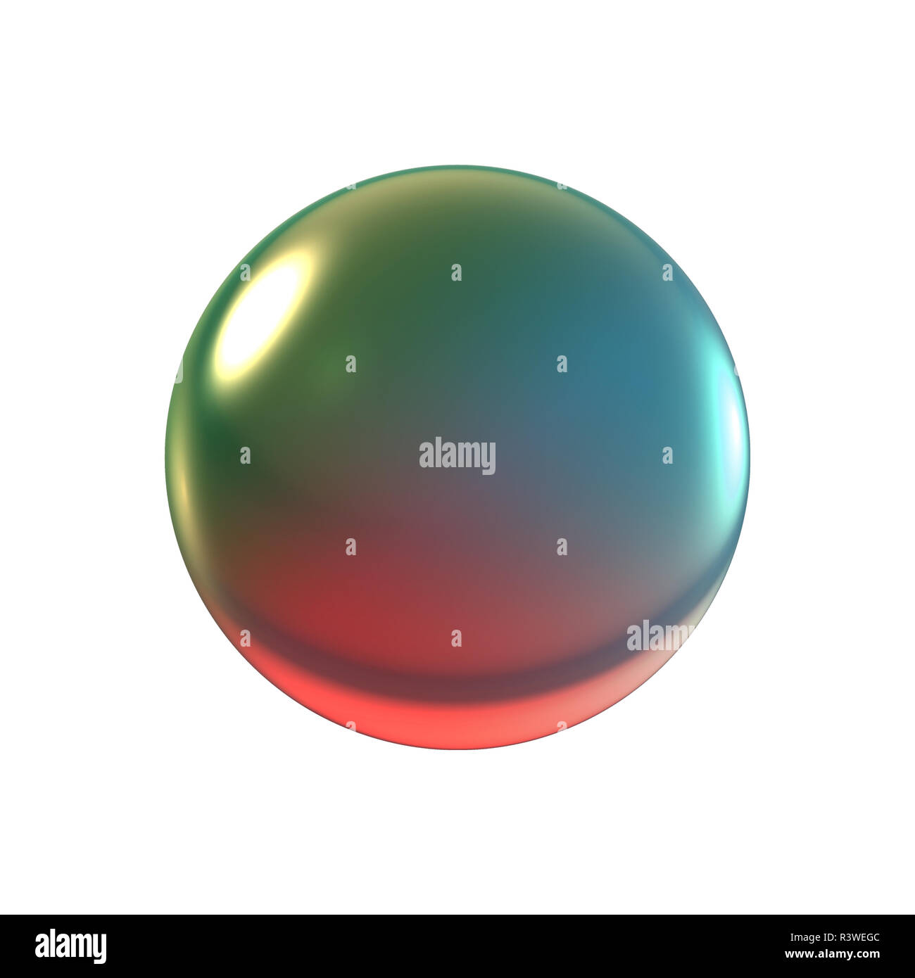 crystal rgb ball Stock Photo - Alamy