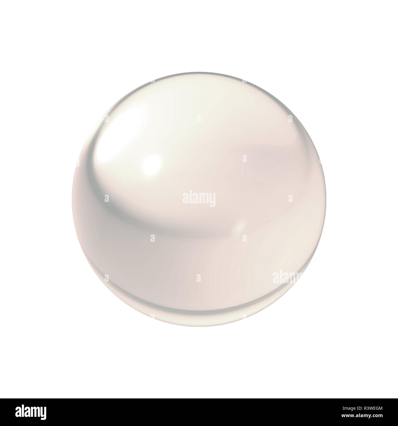 Realistic sphere magic crystal Cut Out Stock Images & Pictures - Alamy