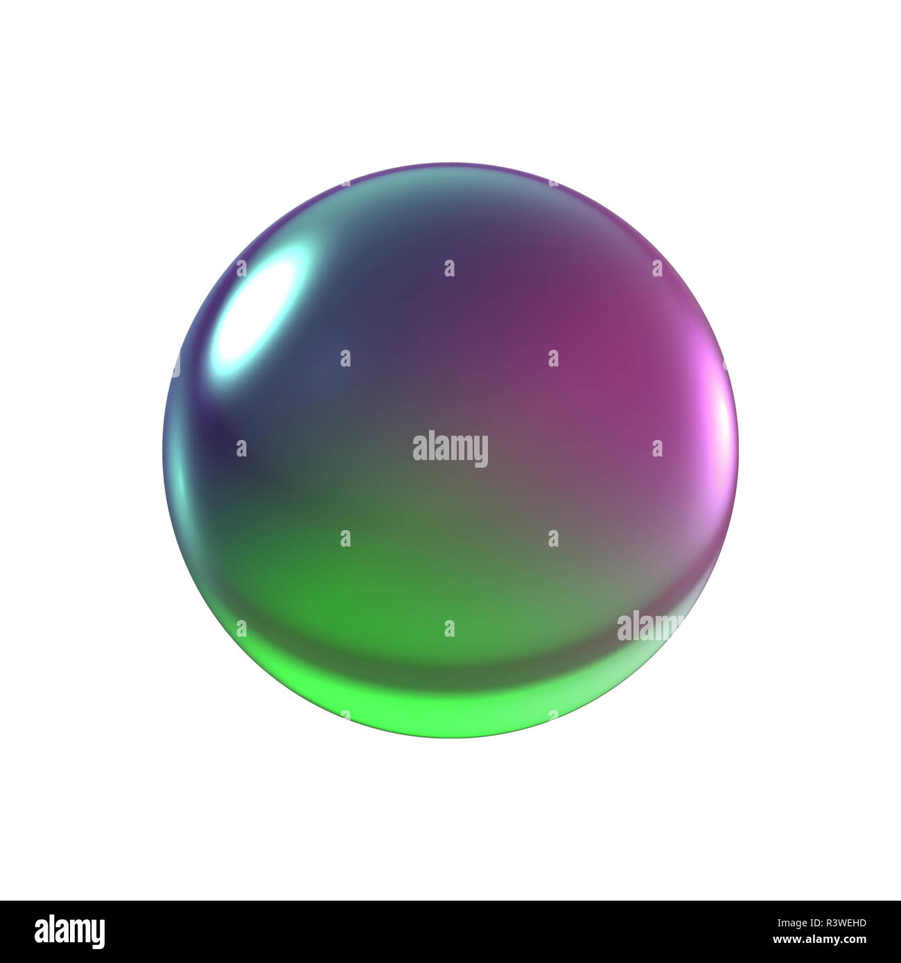 crystal color ball Stock Photo - Alamy