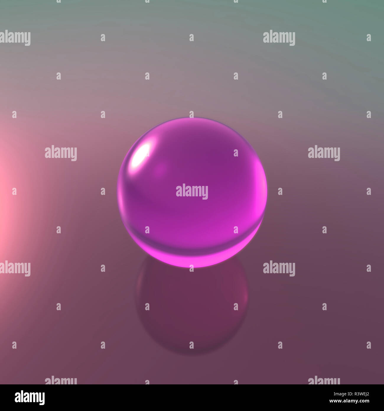 glass magenta ball Stock Photo - Alamy