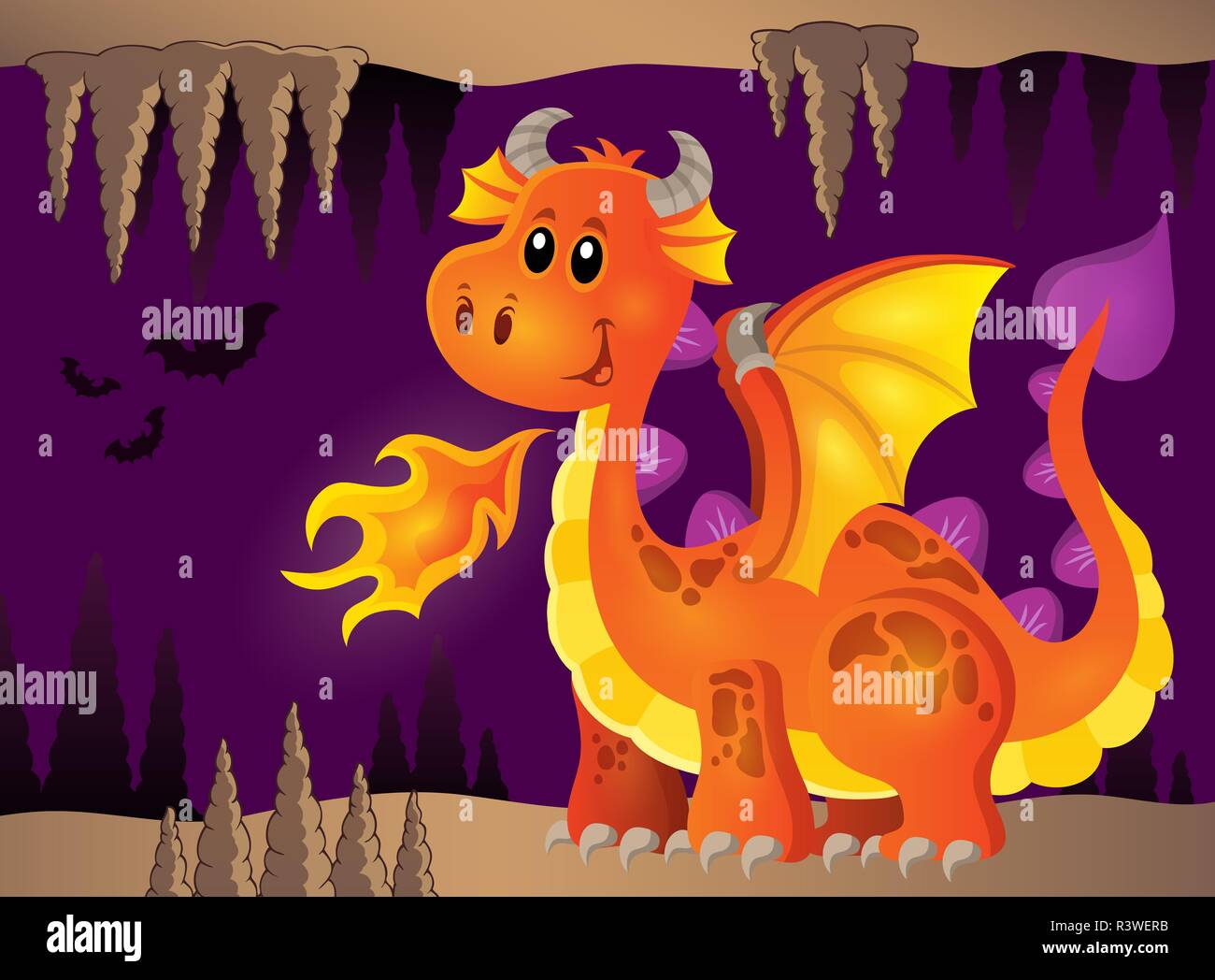 Dragon cave legend hi-res stock photography and images - Alamy