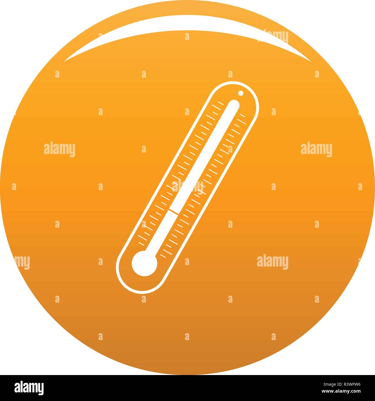 Laboratory thermometer icon. Simple illustration of laboratory ...