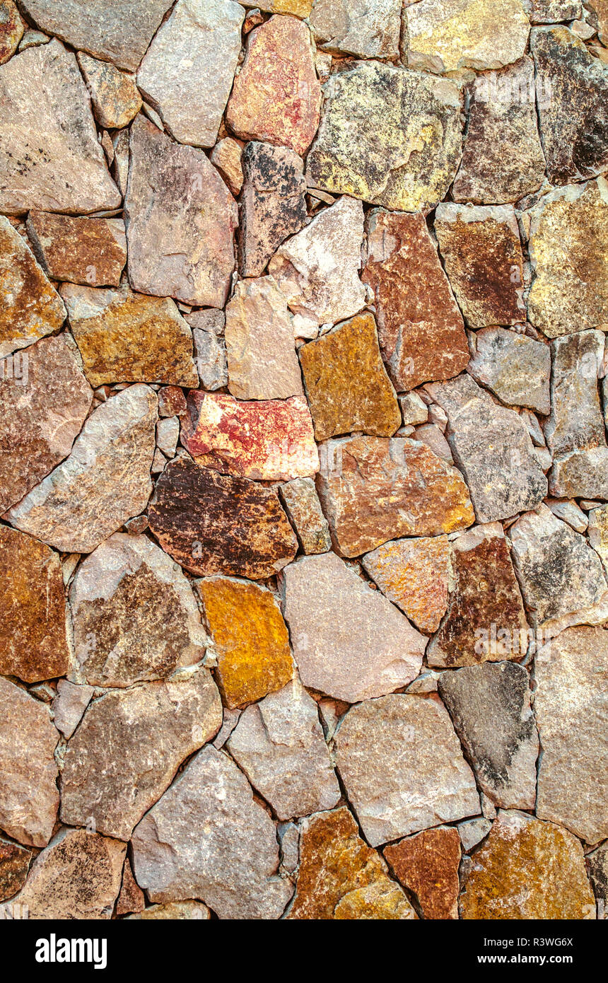Mottled multi colored background for the facade of the house in light ...
