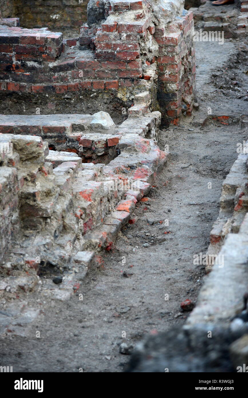 Completed archaeological excavation hi-res stock photography and images ...