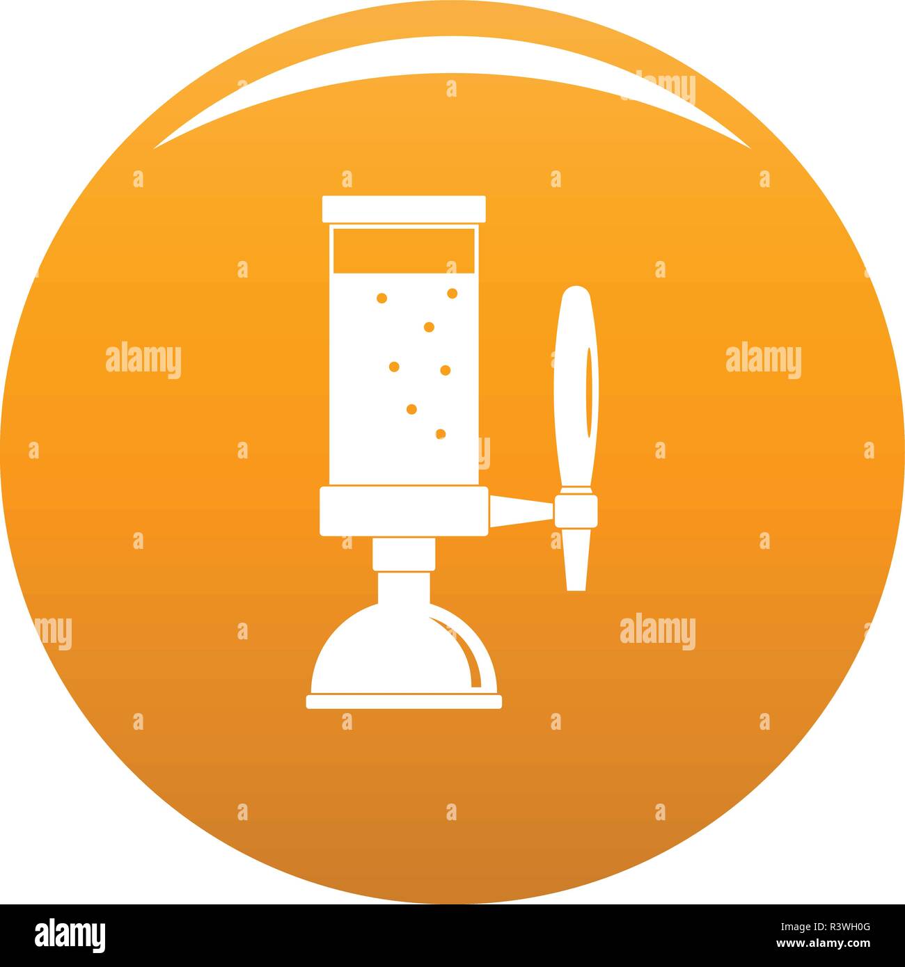 Beer tap icon. Simple illustration of beer tap vector icon for any ...