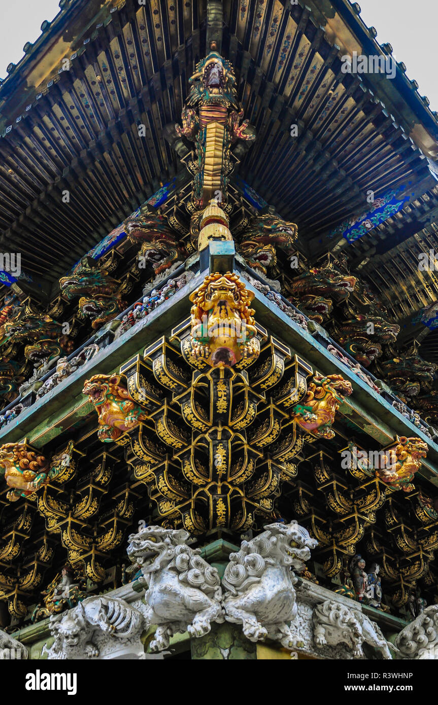 Toshogu Yomeimon, Nikko, Japan Stock Photo - Alamy