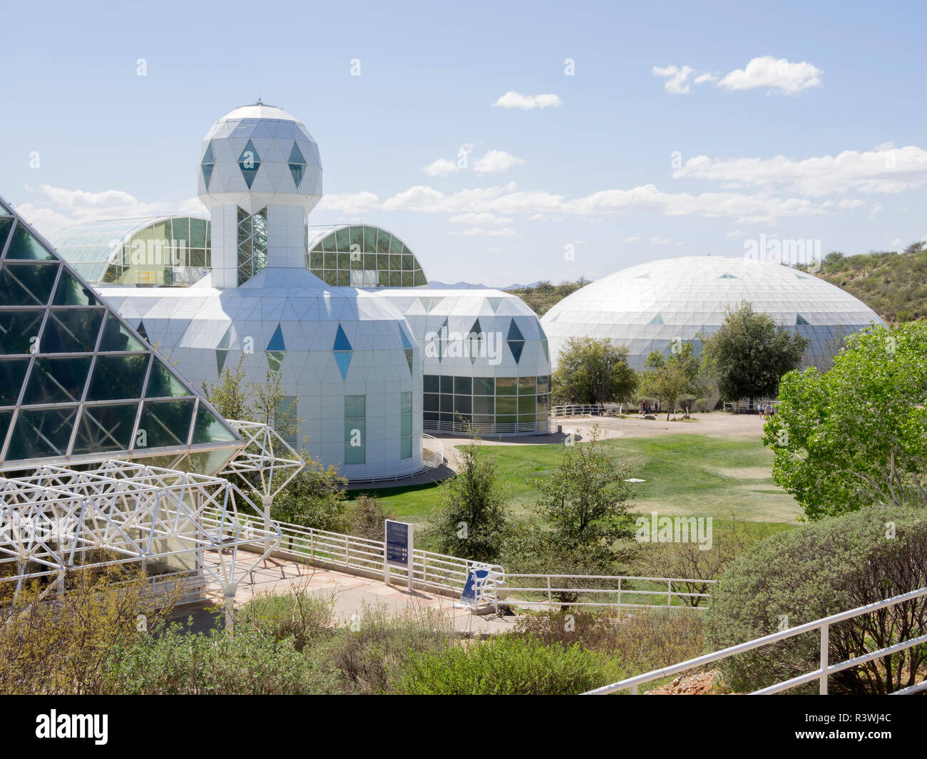 Arizona, Biosphere 2, research using model ecosystems Stock Photo - Alamy