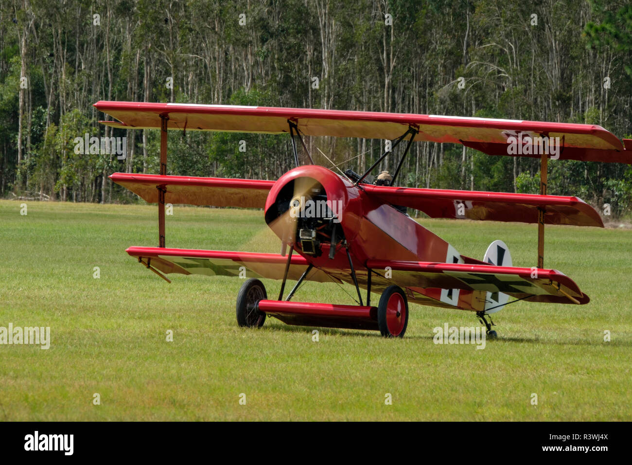 Red baron plane hi-res stock photography and images - Alamy
