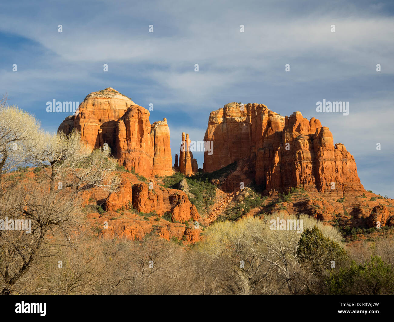 Arizona, Sedona, Crescent Moon Recreation Area, Red Rock Crossing ...