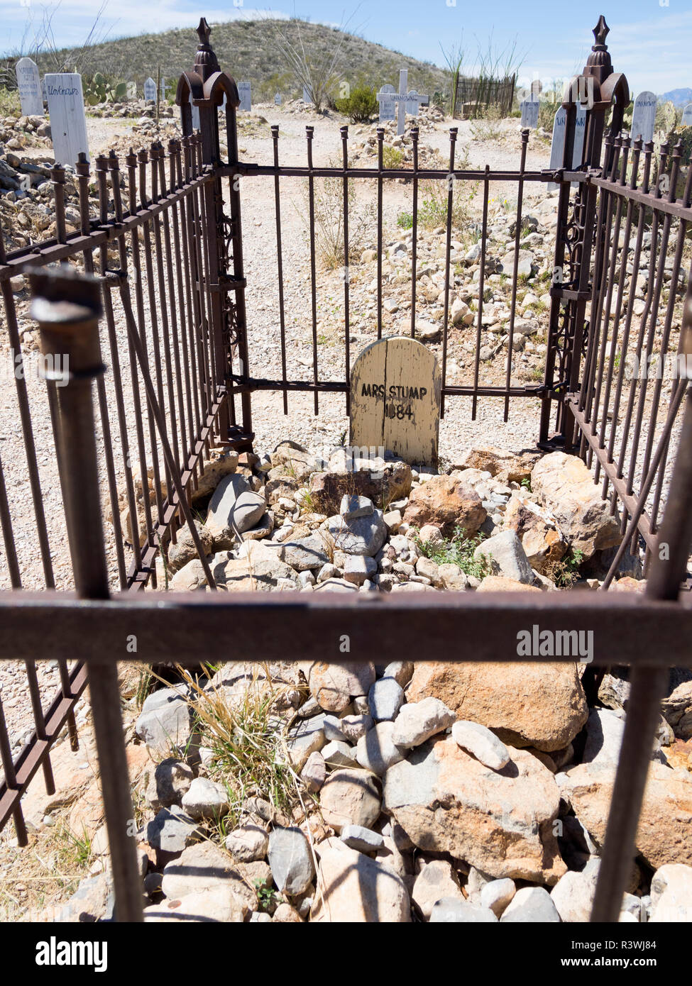 Boothill tombstone grave hi-res stock photography and images - Alamy