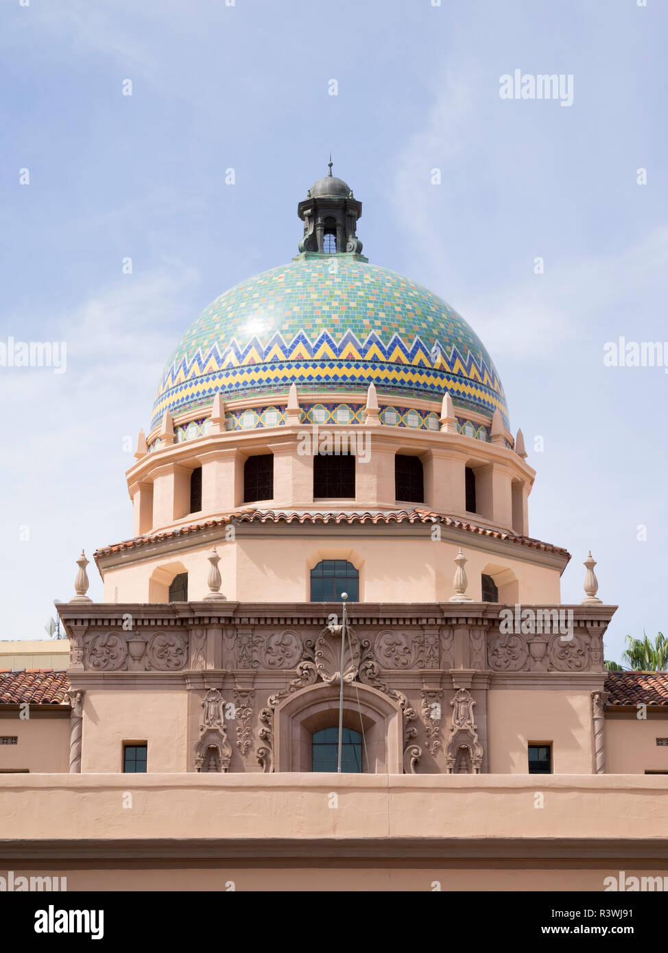 Arizona, Tucson, Pima County Courthouse, built in 1929 Stock Photo - Alamy