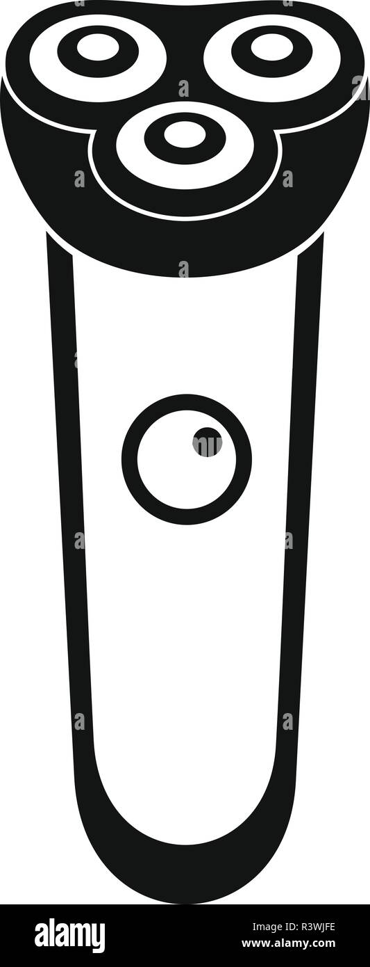 Electric shaver icon. Simple illustration of electric shaver vector ...