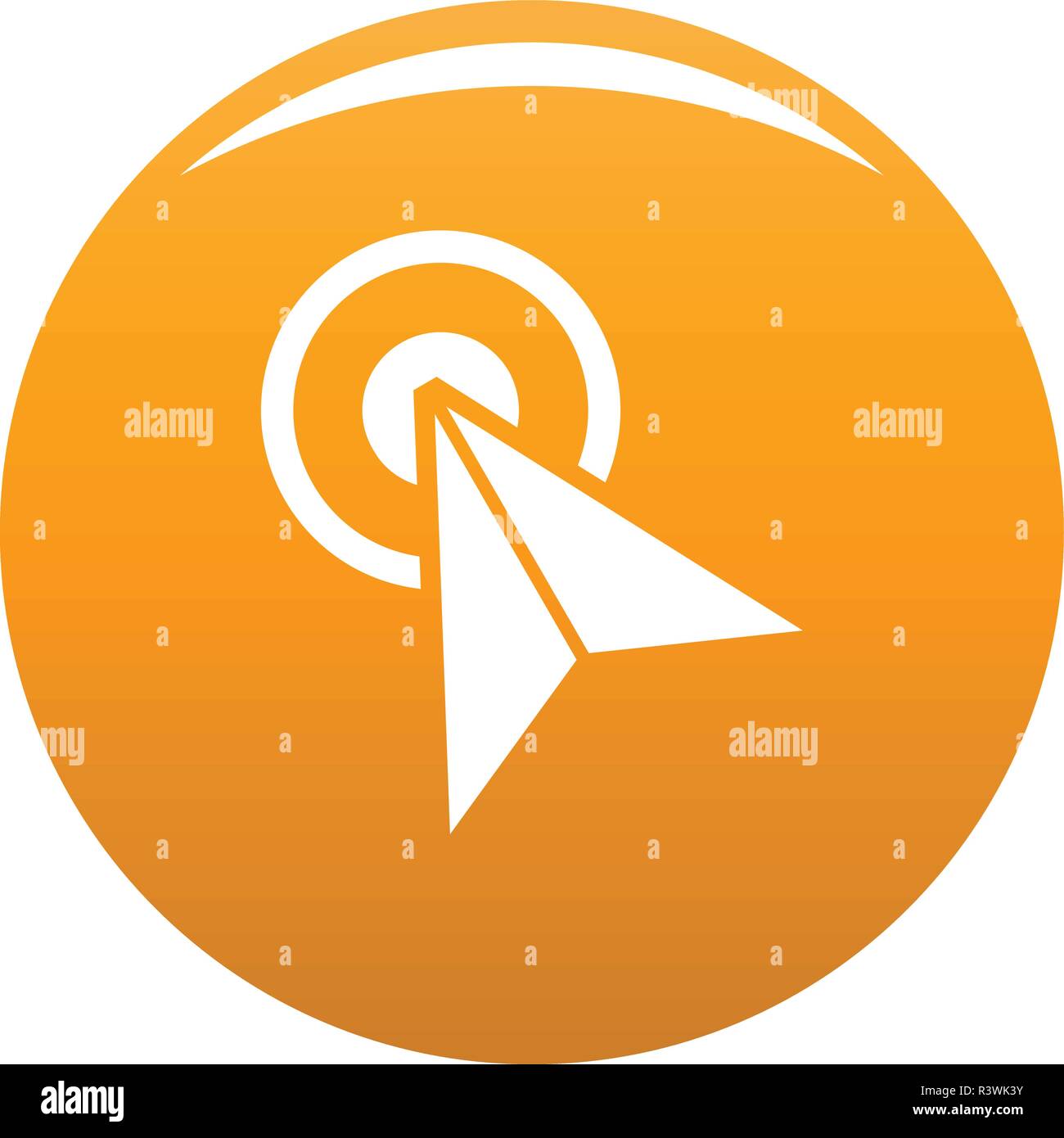 Cursor Technology Element Icon Simple Illustration Of Cursor Technology Element Vector Icon For