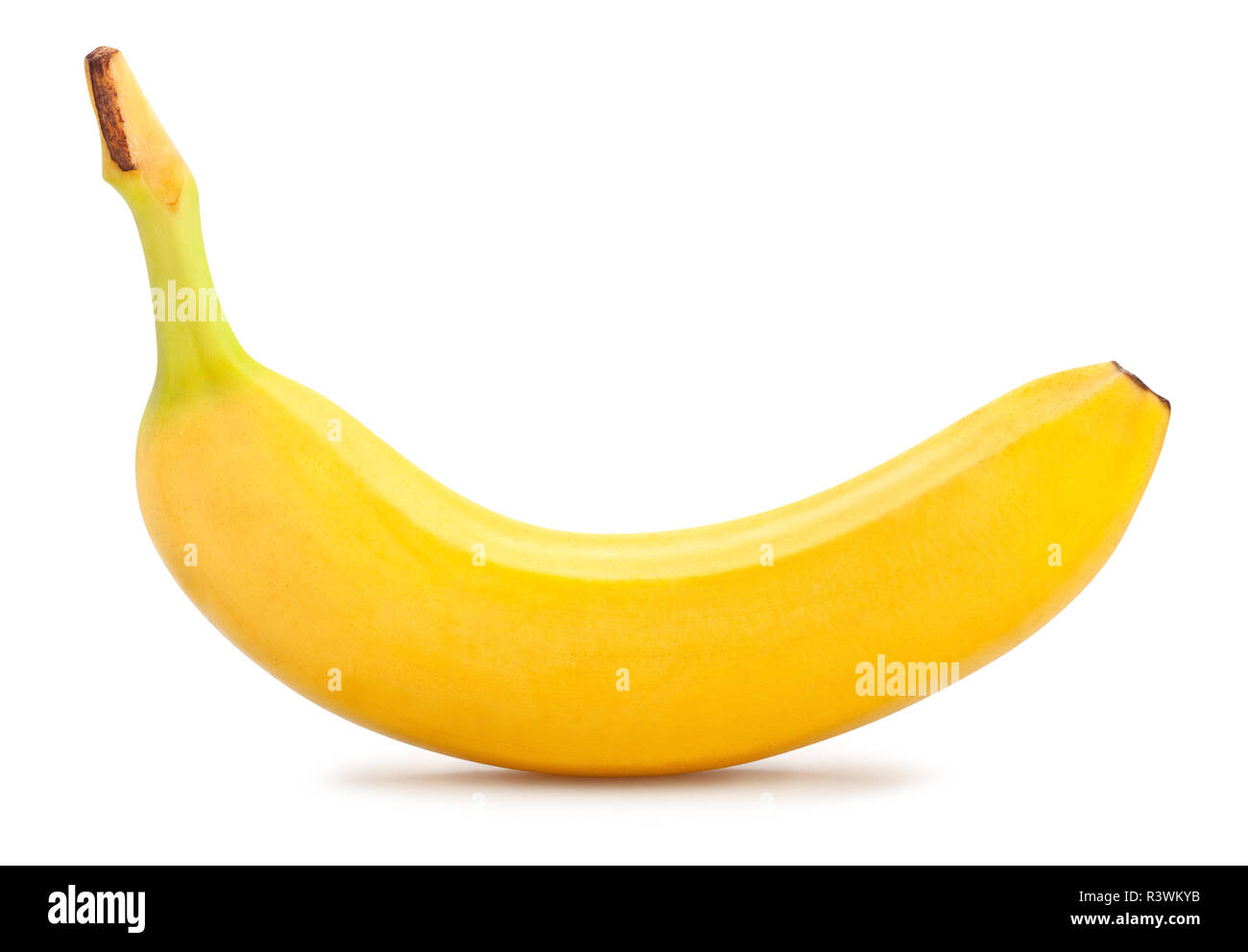 banana path isolated Stock Photo - Alamy