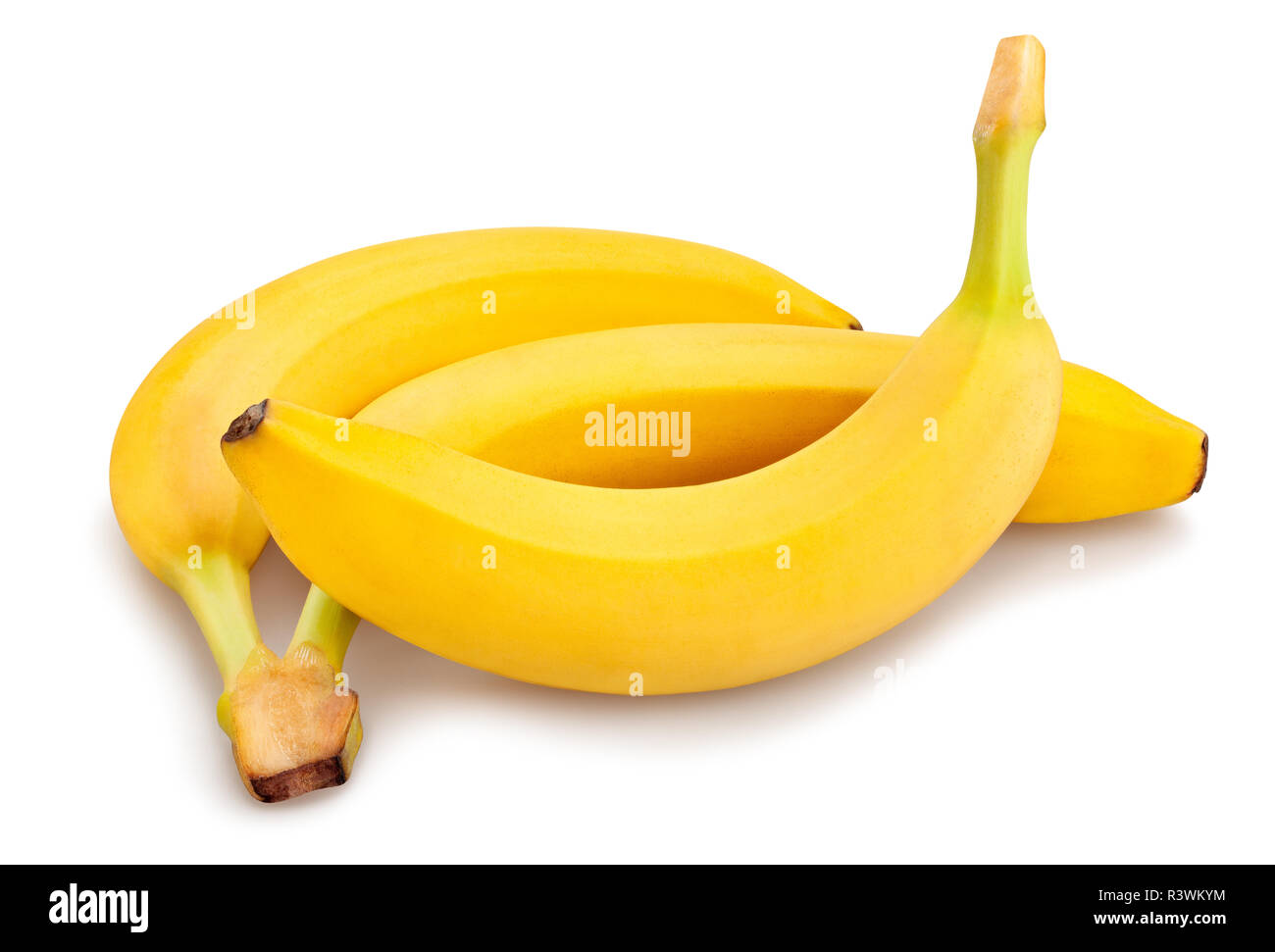 banana path isolated Stock Photo - Alamy